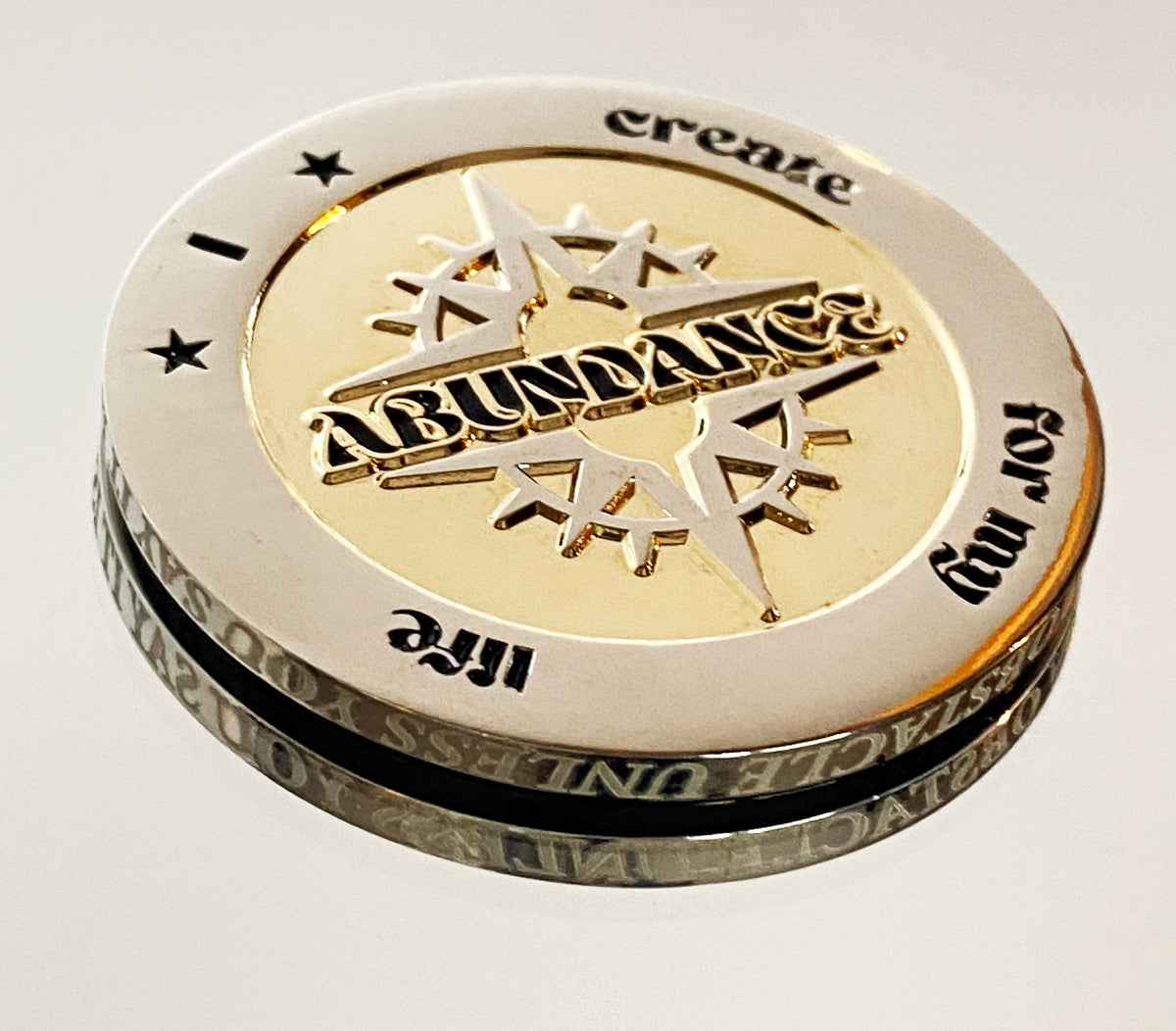 Abundance Coin meditation with abundance coin mindfulness coin – North ...